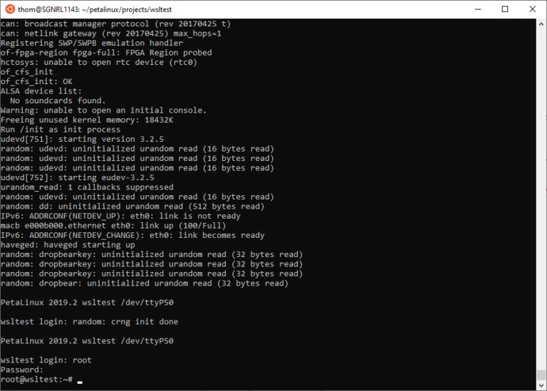 Petalinux on Windows (via WSL and Git) - Doayee